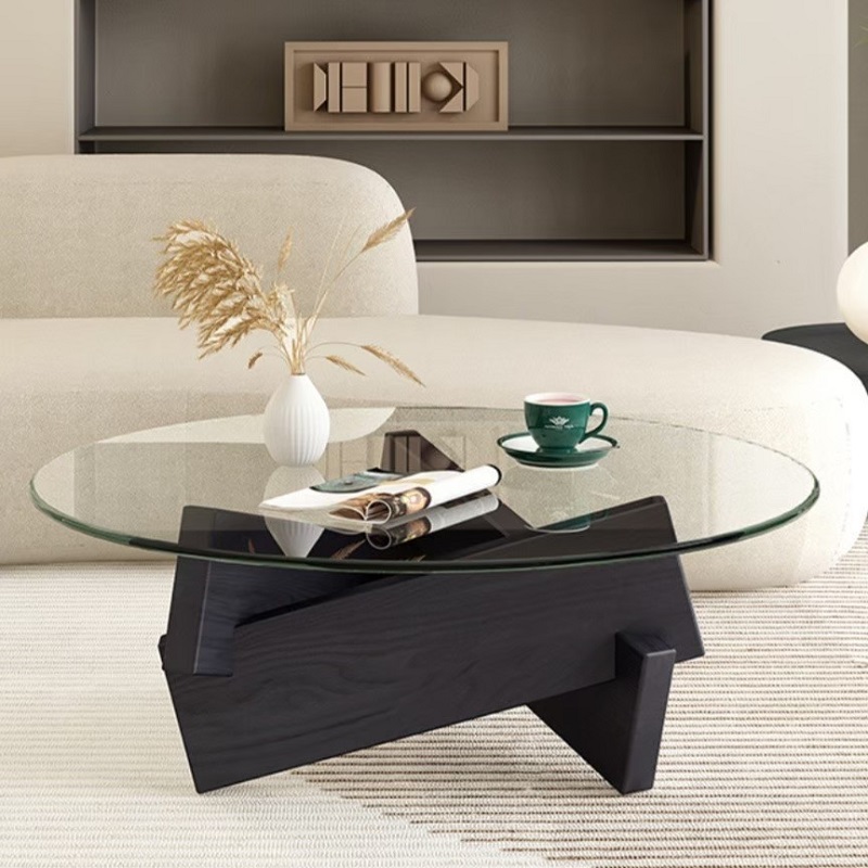 Terakas โต๊ะกลาง รุ่น F05C00113 สีดำ 70*30 - ThaiPick